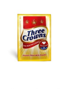 Three Crowns Instant Filled Milk Powder Sachet ~ 12 G X10 — Martking